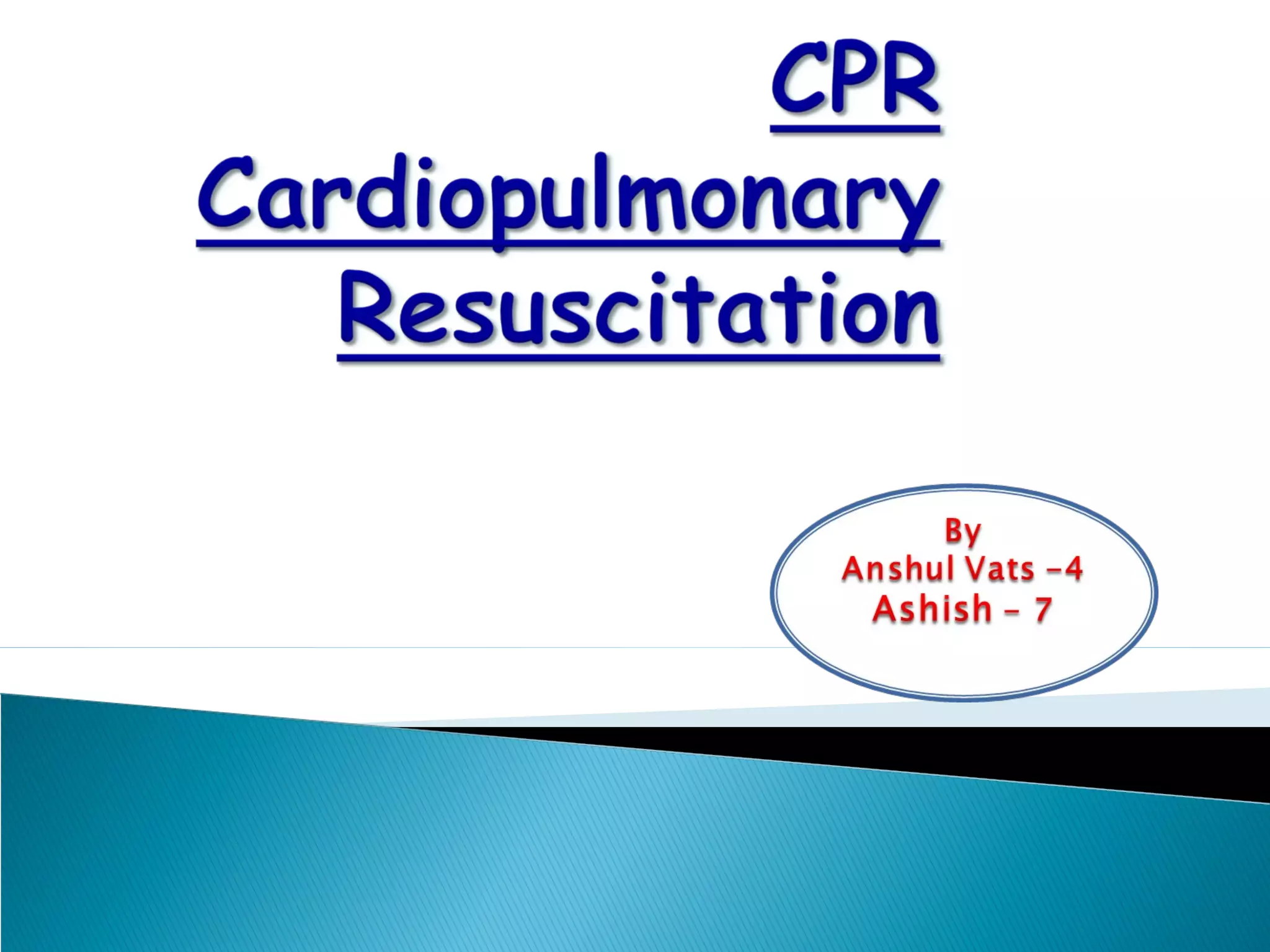 Cpr presentation | PPT