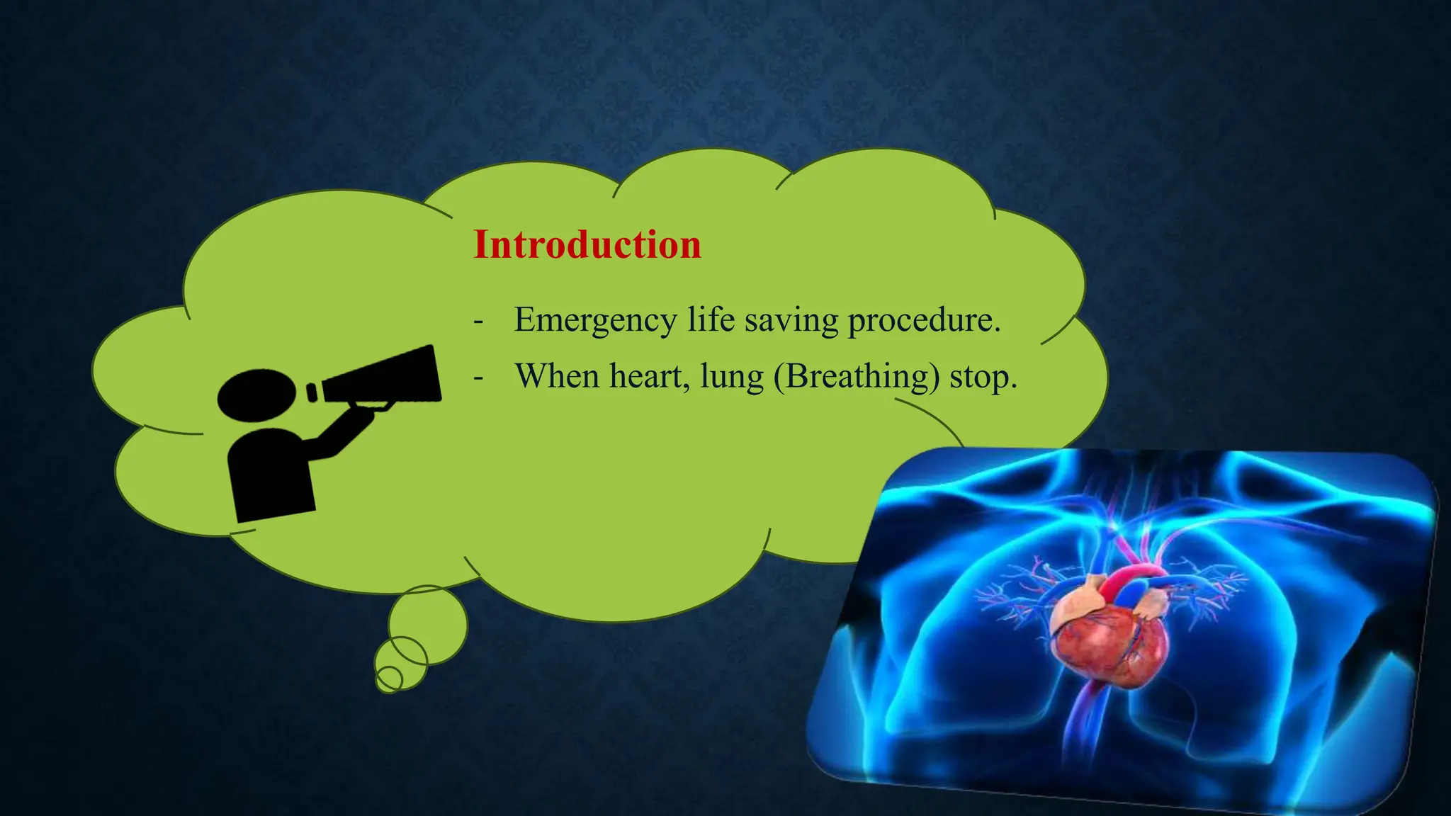 Cardio Pulmonary Resuscitation PPT (CPR) | PPT