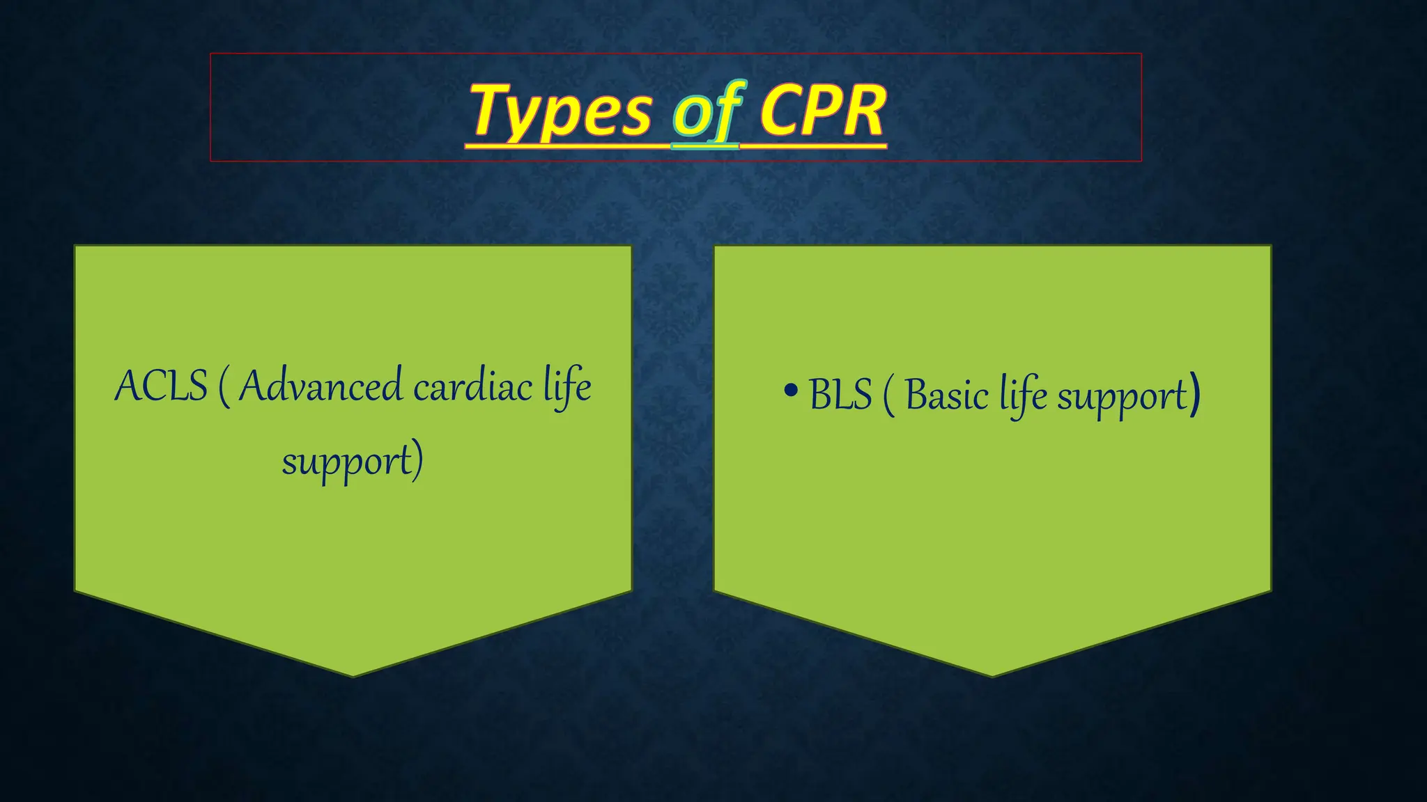 Cardio Pulmonary Resuscitation PPT (CPR) | PPT