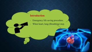 Cardio Pulmonary Resuscitation PPT (CPR) | PPT