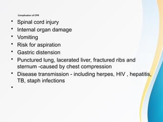 Here is Cpr presentation for health students if you wents | PPT