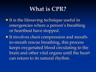 Cpr Presentation | PPT
