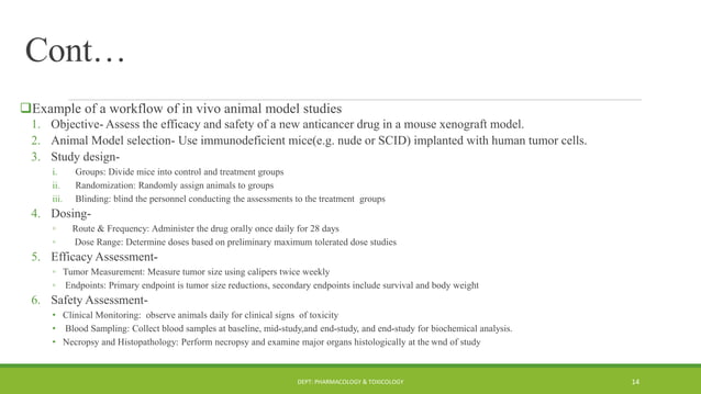 PRECLINICAL TESTING STRATEGY, PRECLINICAL TESTING | PPTX | Endocrine ...