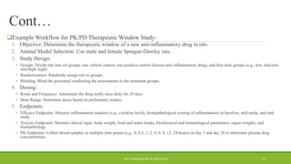 PRECLINICAL TESTING STRATEGY, PRECLINICAL TESTING | PPTX
