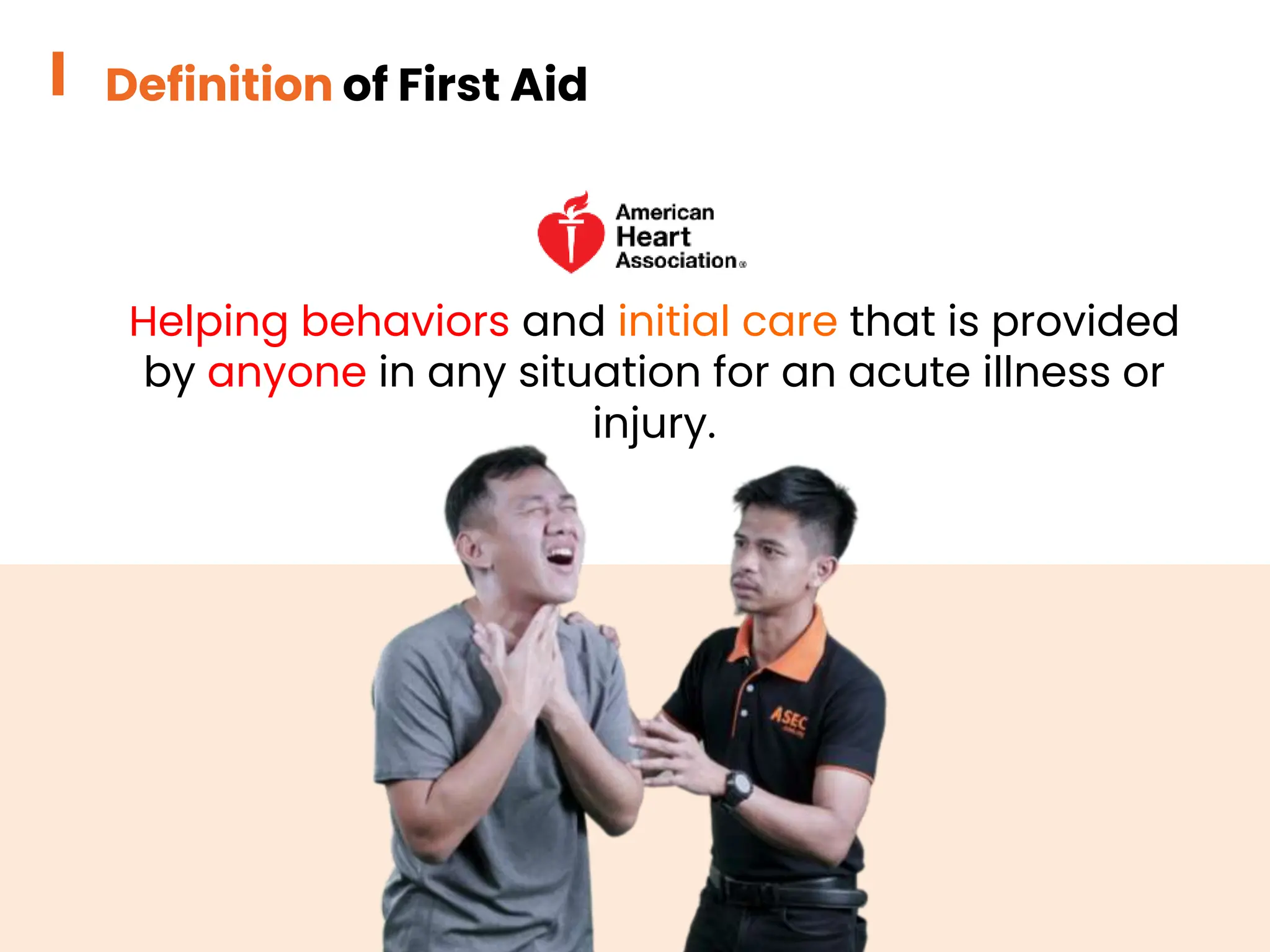 CPR life saving lecture for first aider to improve their knowledge | PPT
