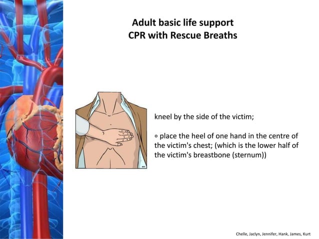Cpr with rescue breaths | PPTX | First Aid | Injuries