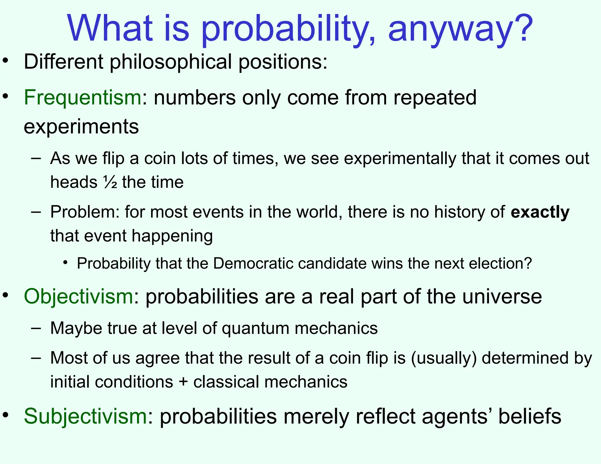 Artificial Intelligence Introduction to probability | PPT