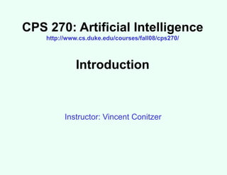 cps270_intro artificial intelligence.ppt