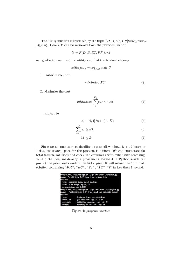 Decision support for Amazon Spot Instance | PDF