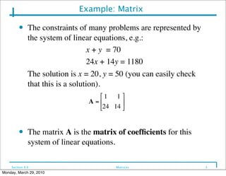CPSC 125 Ch 4 Sec 6 | PPT