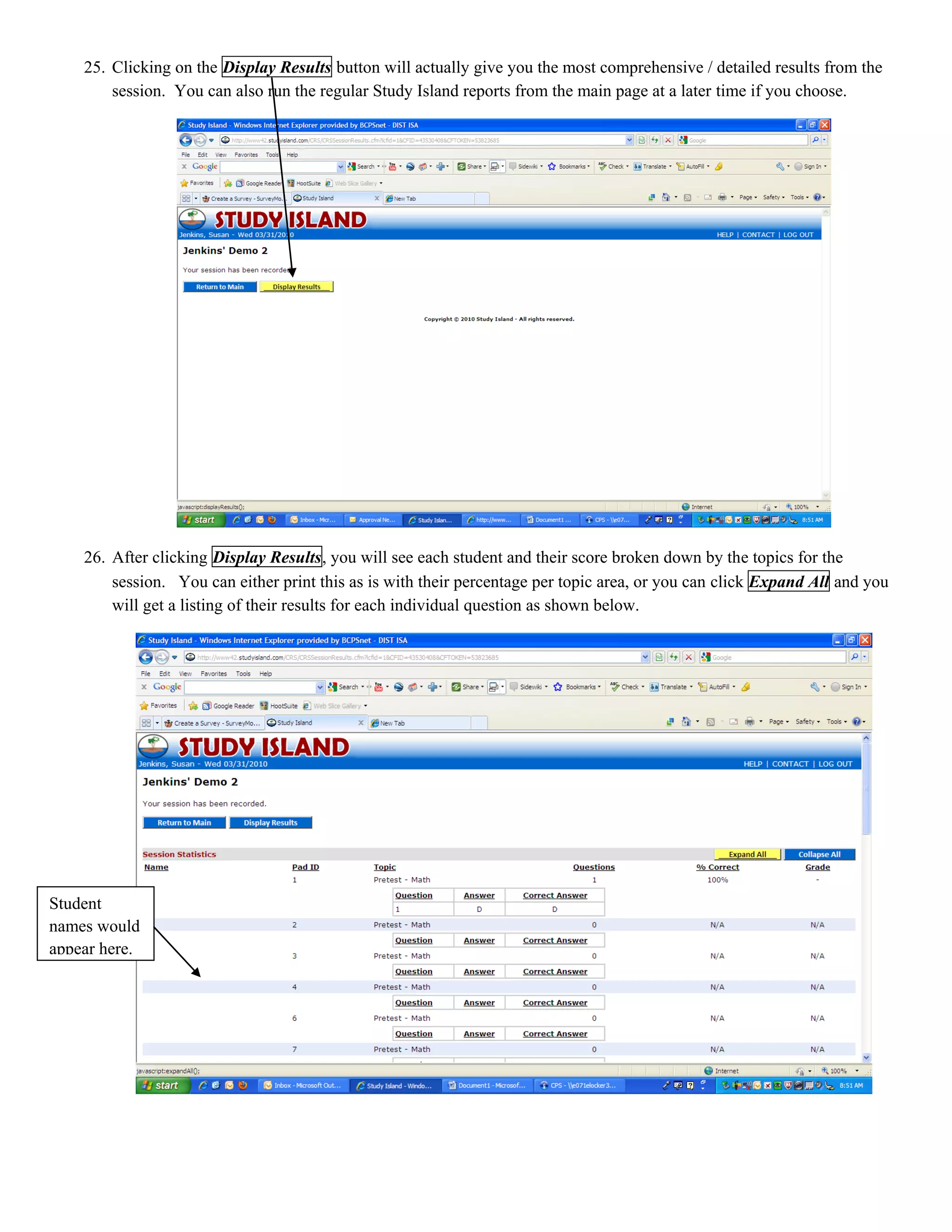 CPS / Einstruction Clickers In Study Island Newcheatsheet | PDF