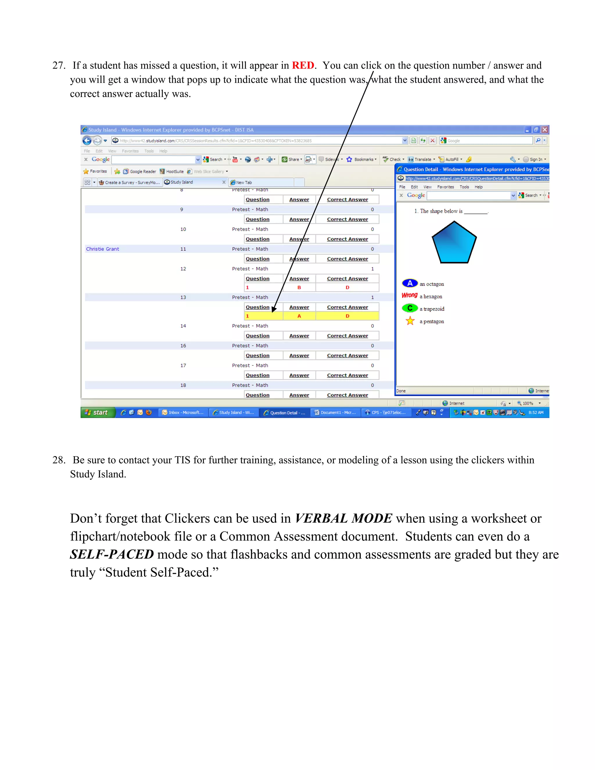 CPS / Einstruction Clickers In Study Island Newcheatsheet | PDF