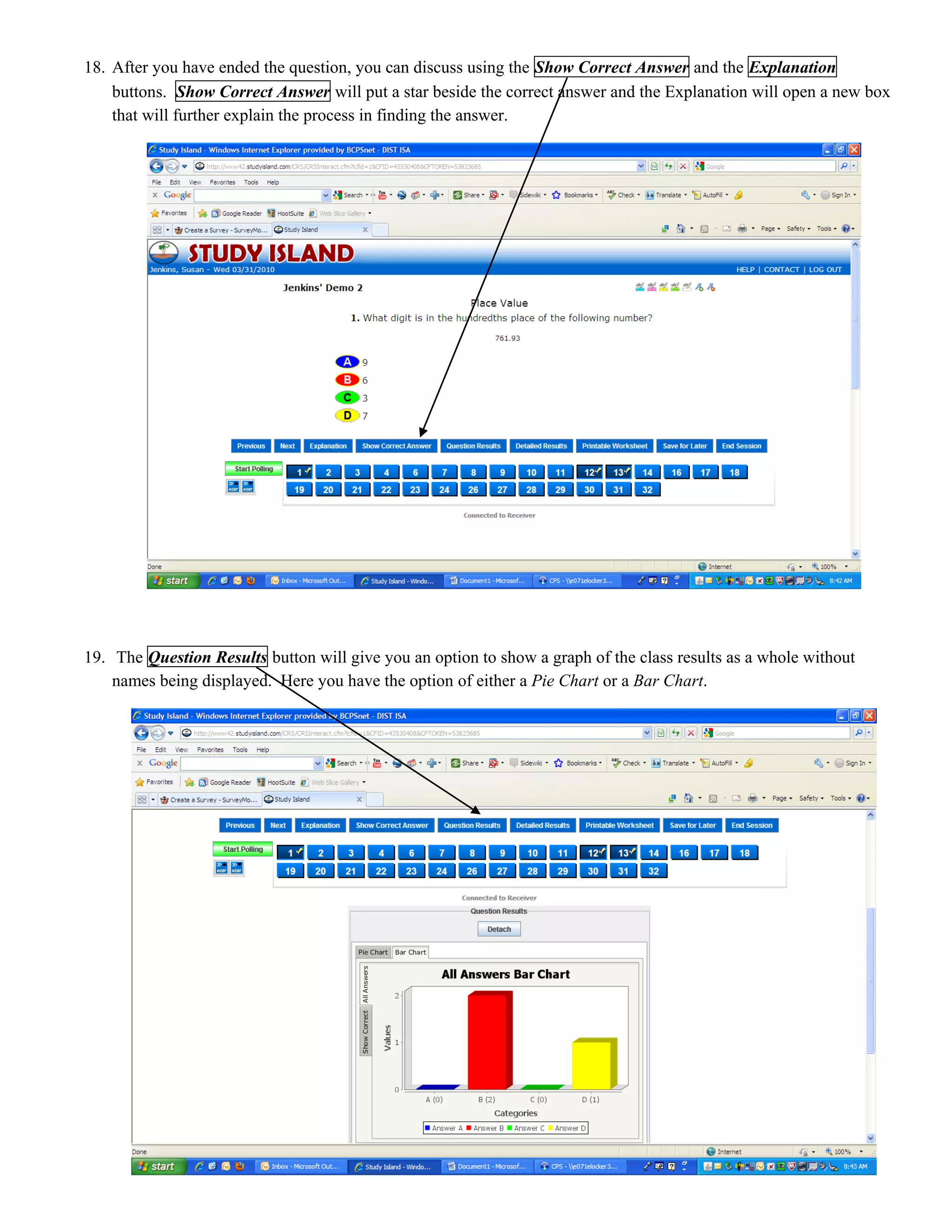 CPS / Einstruction Clickers In Study Island Newcheatsheet | PDF