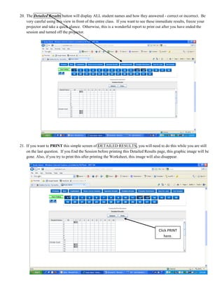 CPS / Einstruction Clickers In Study Island Newcheatsheet | PDF