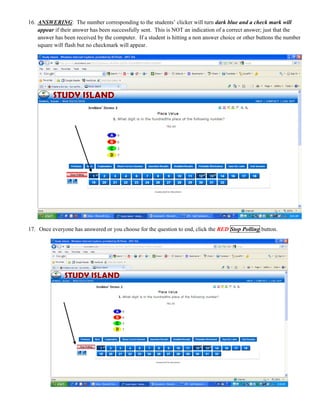 CPS / Einstruction Clickers In Study Island Newcheatsheet | PDF