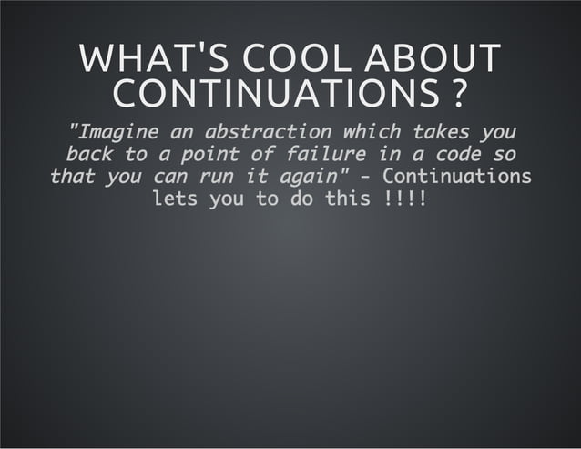 Cps (continuation passing style) in scala | PPT