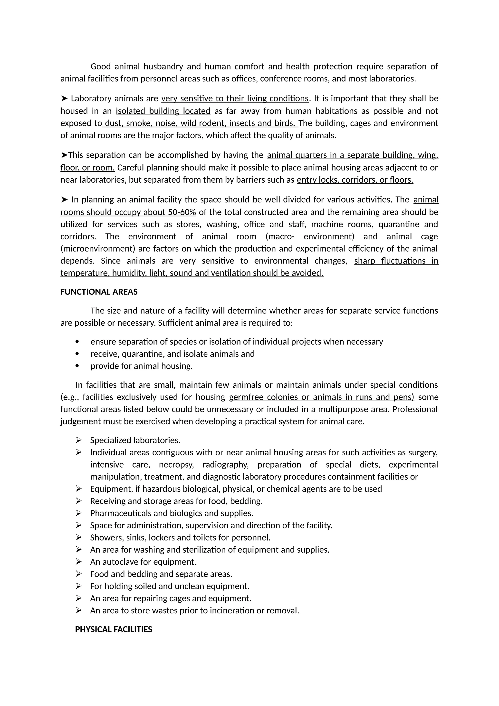 CPSEA GUIDELINES FOR LABORATORY ANIMAL FACILITY MOdule IV.docx