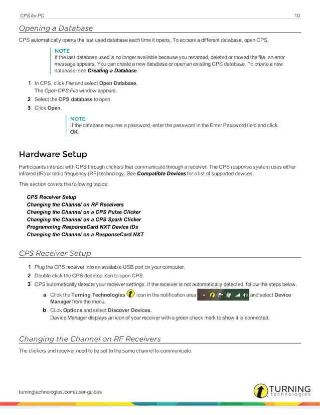 Cps for pc user guide