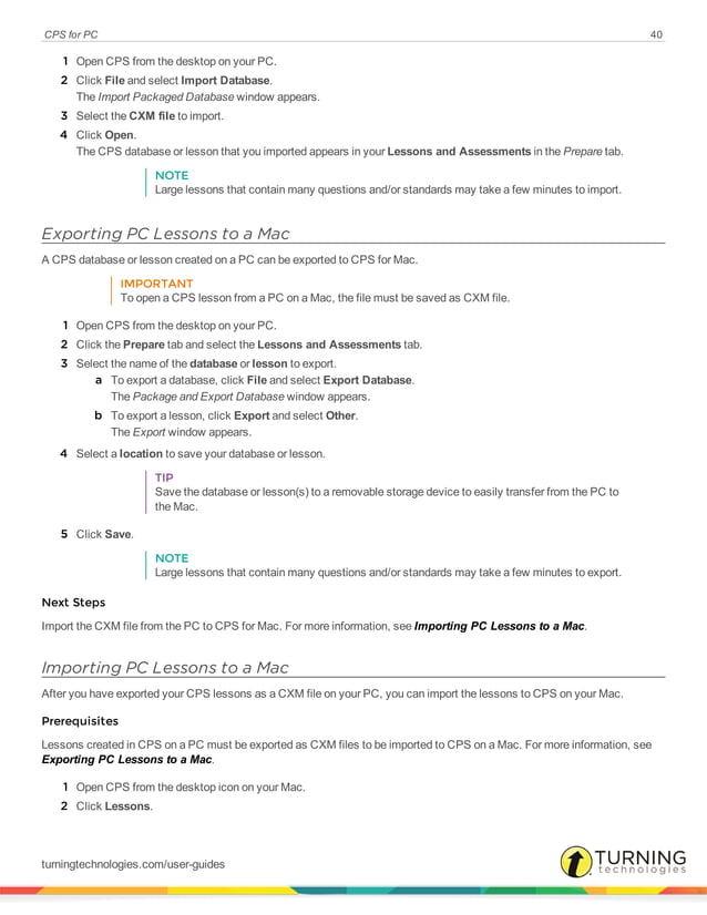 Cps for pc user guide