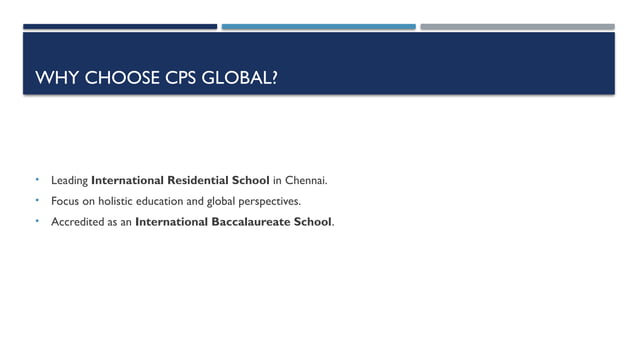 CPS Global A Premier International Residential School in Chennai.pptx