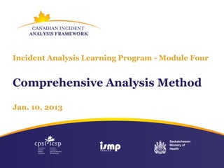Module 4: Comprehensive analysis method | PDF