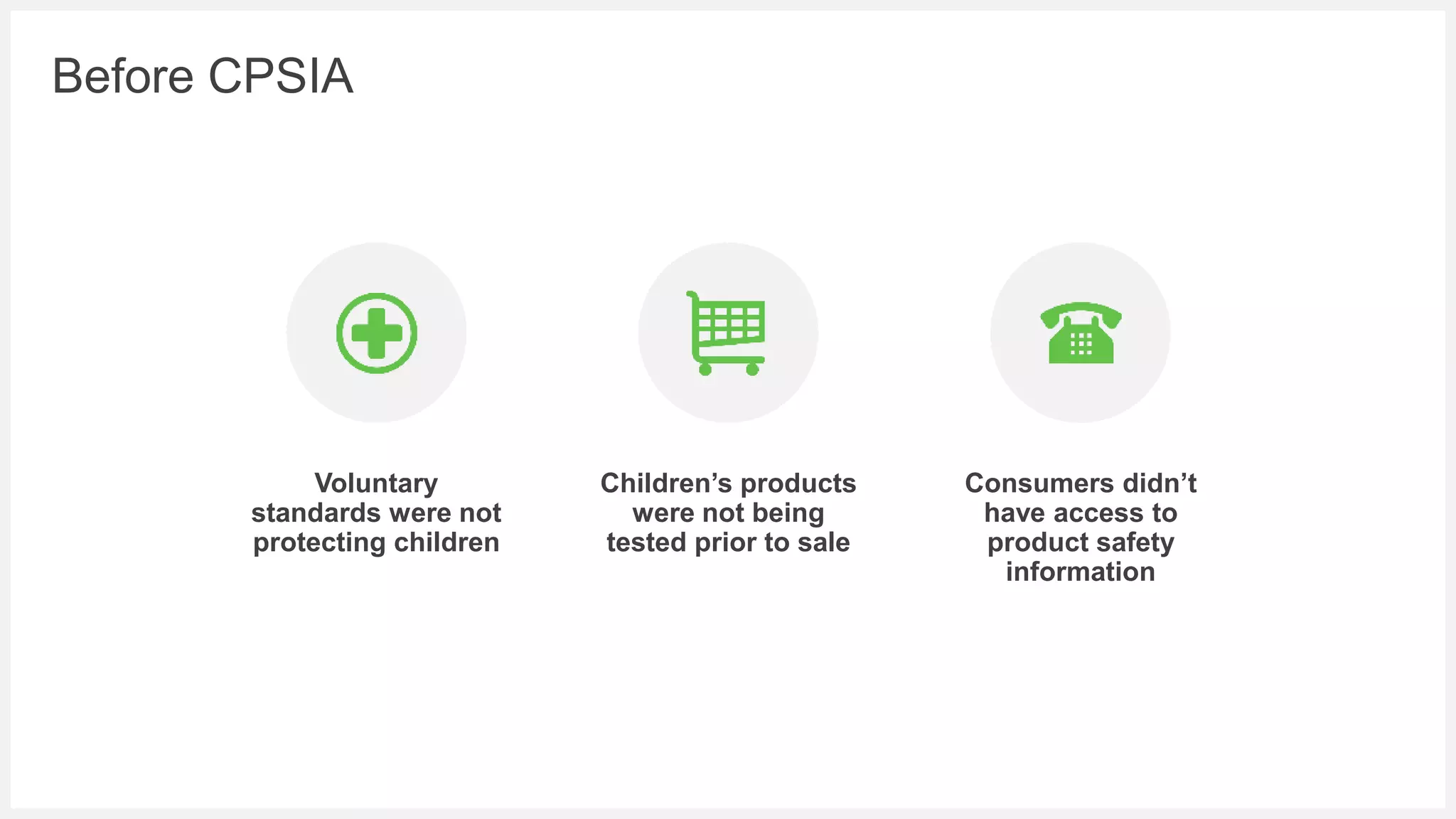 The CPSIA: 10 Years of Safety | PPTX | Recalls | Consumer Issues