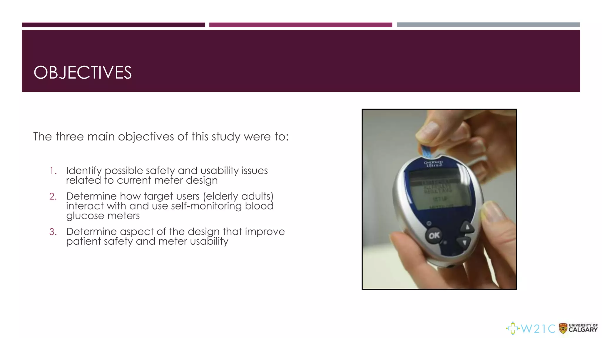 Self-monitoring Blood Glucose Meter Design and the Elderly | PPTX ...