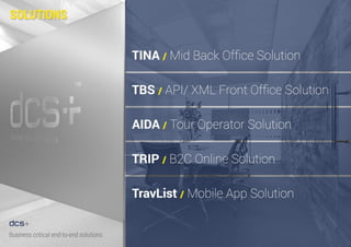 dcs plus Company Profile | PDF