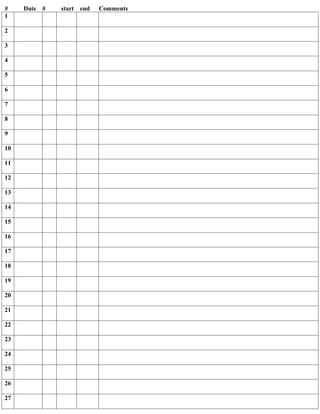 CPS tracking record | PDF