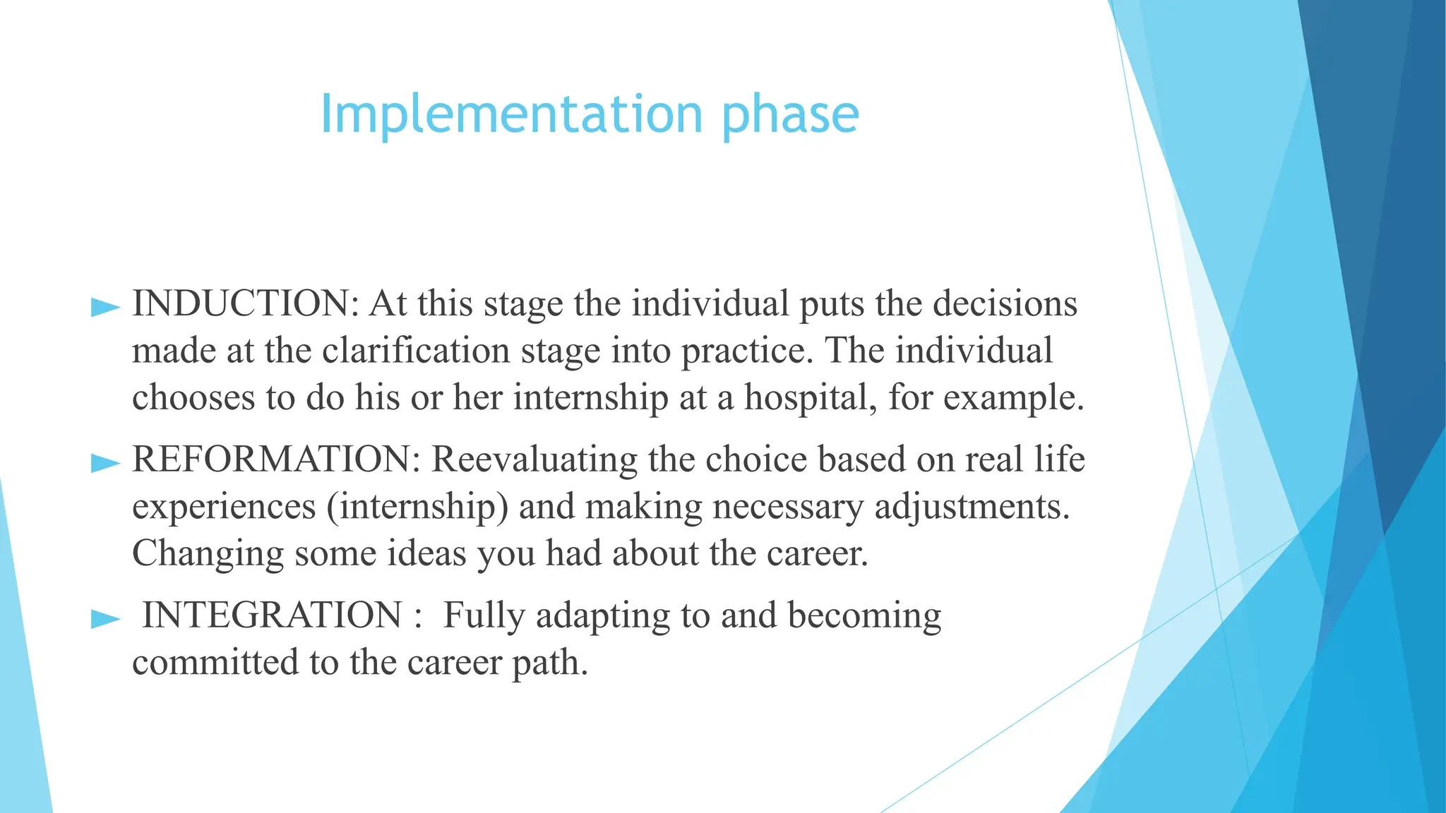 Tiedemann's Theory Of Career Development | PPTX