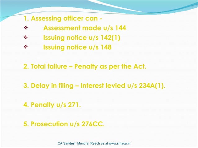 E-Filing of Income Tax Returns | PPT