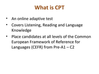 CPT | PPT