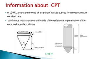 Cone Penetration Test | PPTX