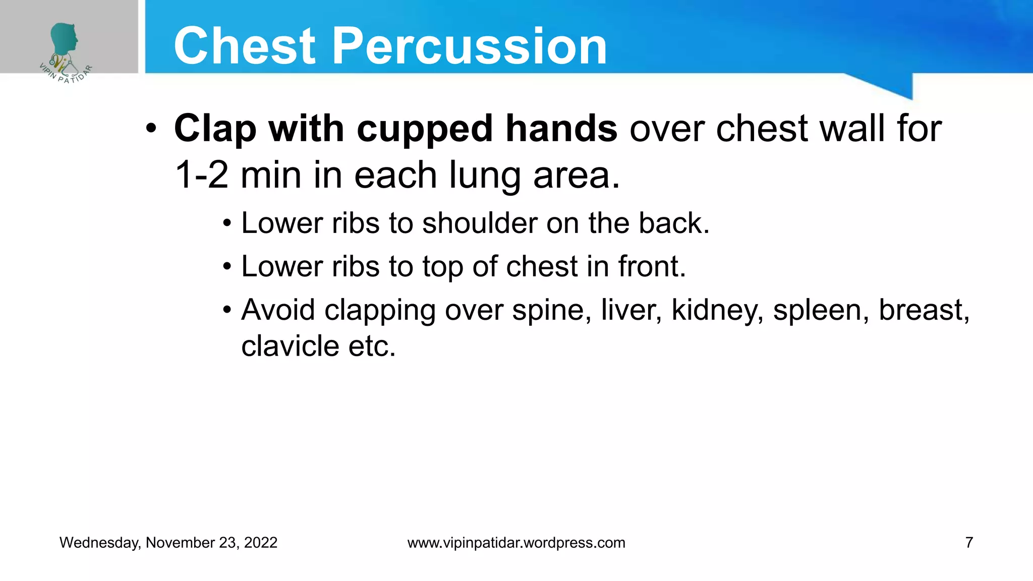 Chest Physiotherapy | PPT