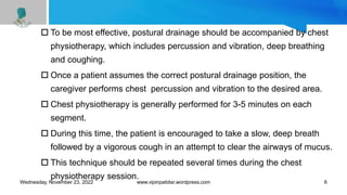 Chest Physiotherapy | PPT
