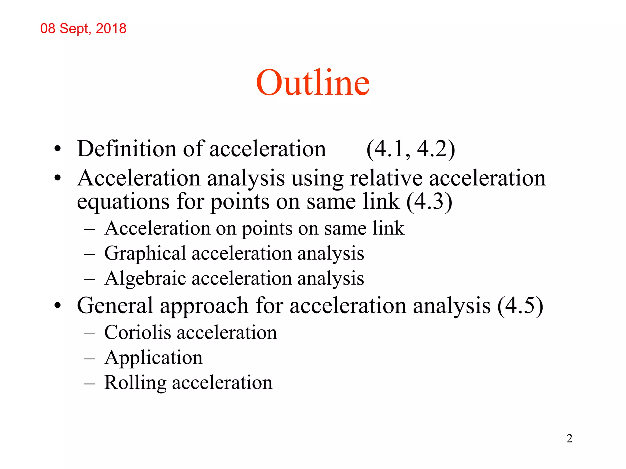 Cpt 3 acceleration analysis | PPT