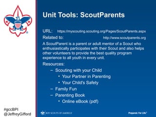 Introduction to myScouting.org and BeAScout.org