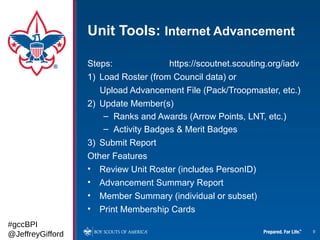 Introduction to myScouting.org and BeAScout.org