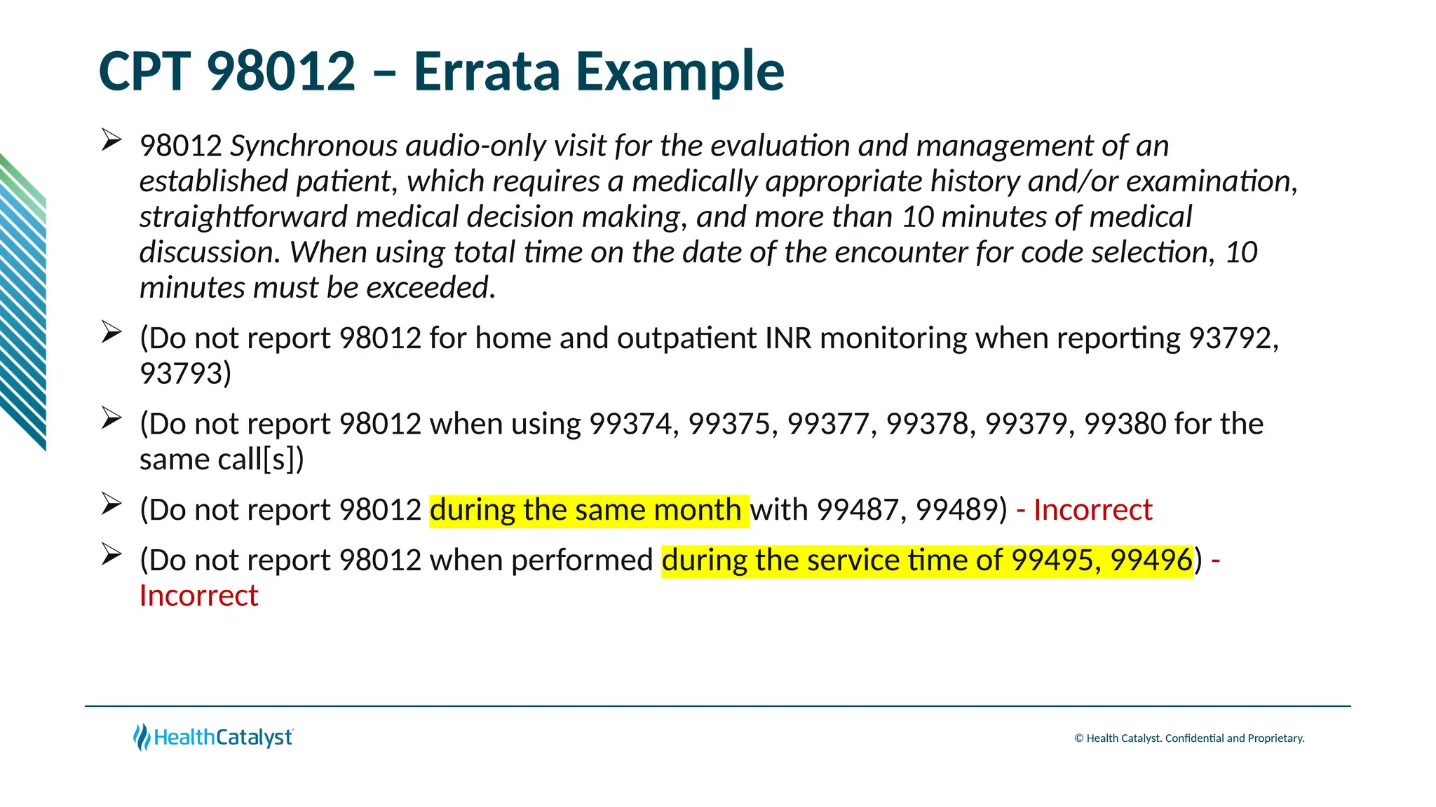 2025 CPT Updates - Professional Evaluation & Management (E/M) and ...
