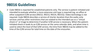 2025 CPT Updates - Professional Evaluation & Management (E/M) and ...