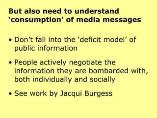 Climate Change and Trust in Information - Media | PPT