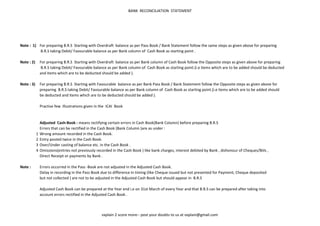 CPT Accounts (BRS) - Revision Sheet | PDF