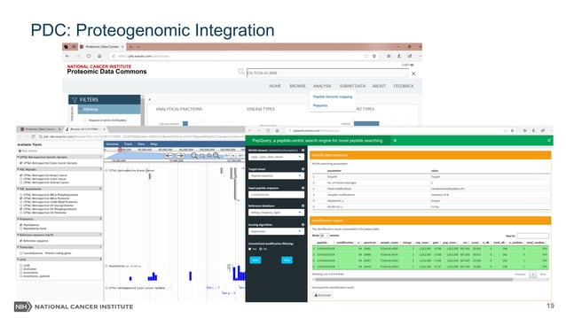 CPTAC Data Portal and Proteomics Data Commons | PPT