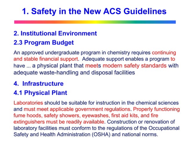 Cpt And Chemical Safety | PPTX | Professional School | Postgraduate ...