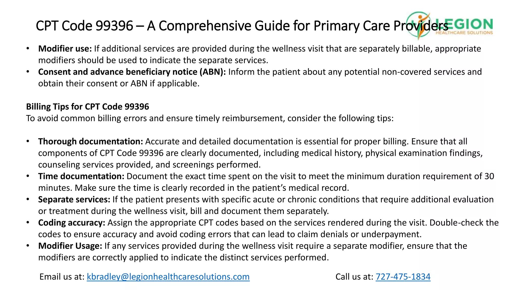 CPT Code 99396 – A Comprehensive Guide for Primary Care Providers.pptx