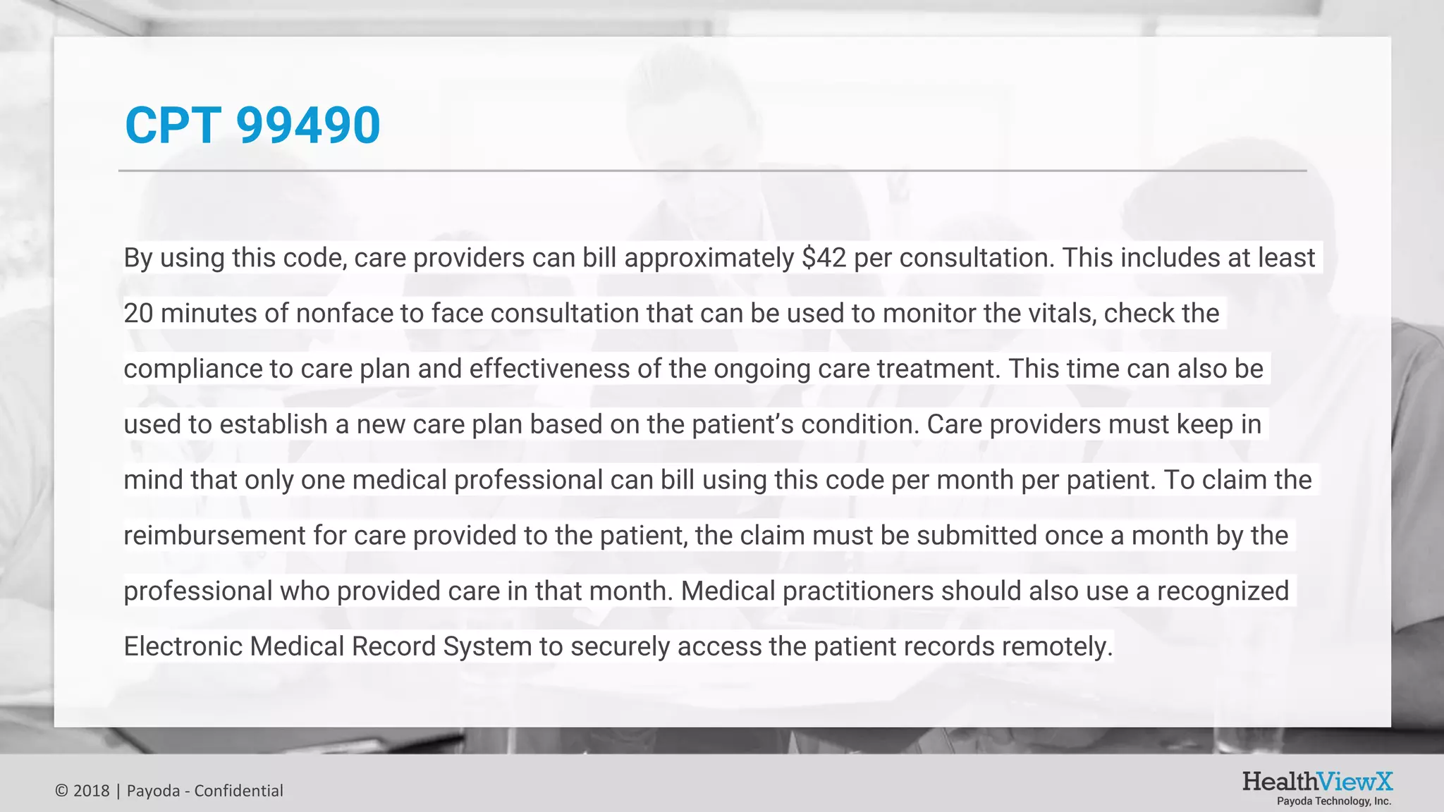 Cpt codes 99490 99487 99489 all you need to know | PPT