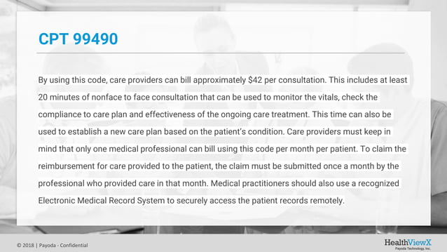 Cpt codes 99490 99487 99489 all you need to know | PPT