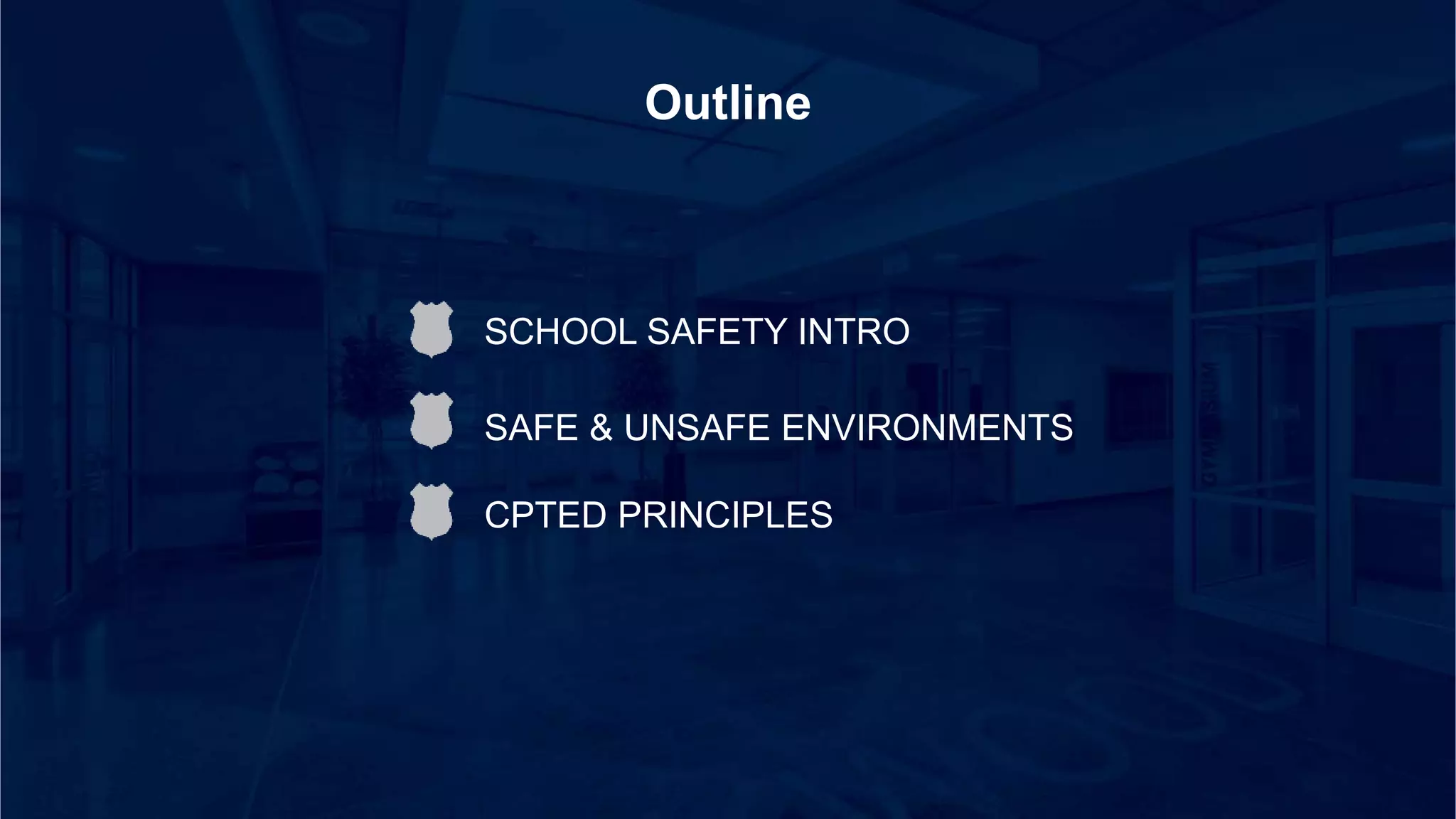 Understanding CPTED Principles + School Safety | PPTX