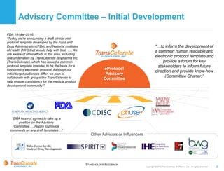 Common Protocol Template Executive Summary | PPT
