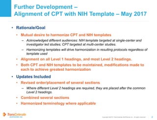 Common Protocol Template Executive Summary | PPT